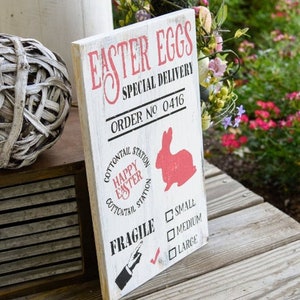 Easter Wood Sign I Easter Sign I Easter Decor I Easter I Spring I ...