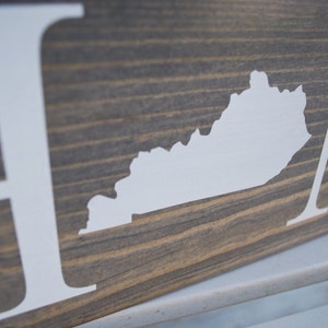 Kentucky Home Wood Sign I Home Decor I Kentucky I Kentucky Decor I Home ...