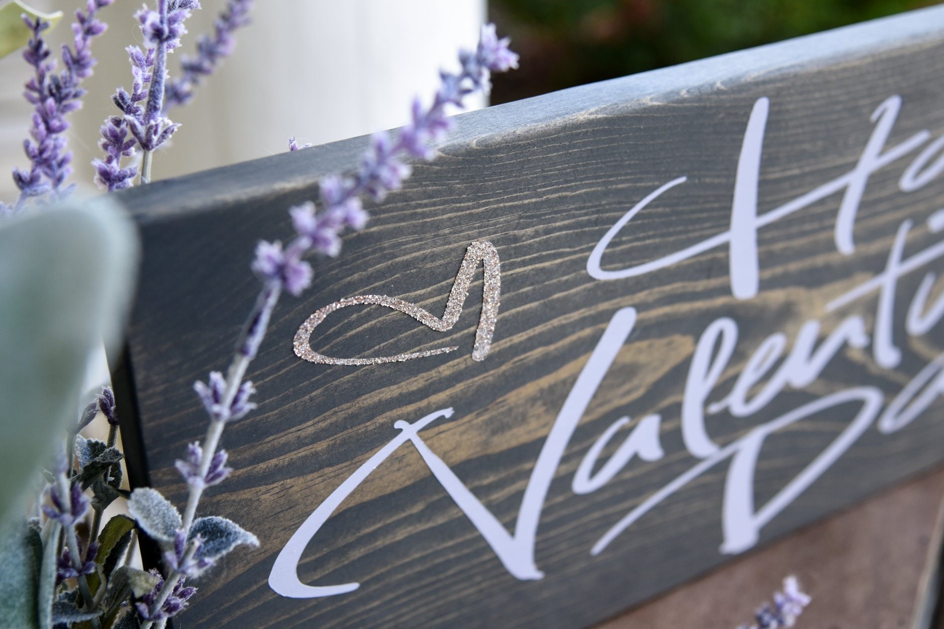 Happy Valentines Day Wood Sign I Valentine Sign I Valentine Decor I ...