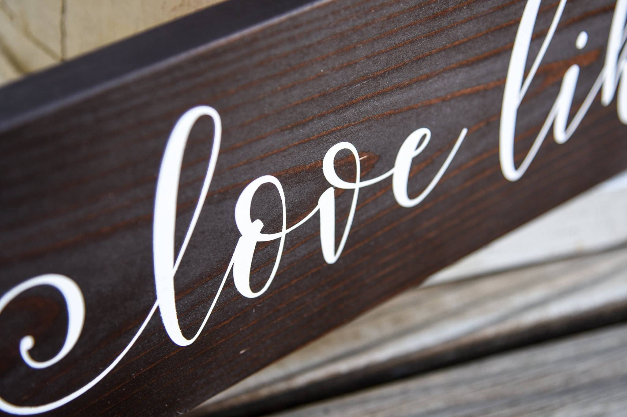 Love Like Crazy Wood Sign I Love Like Crazy I Weddings I Wedding Decor ...