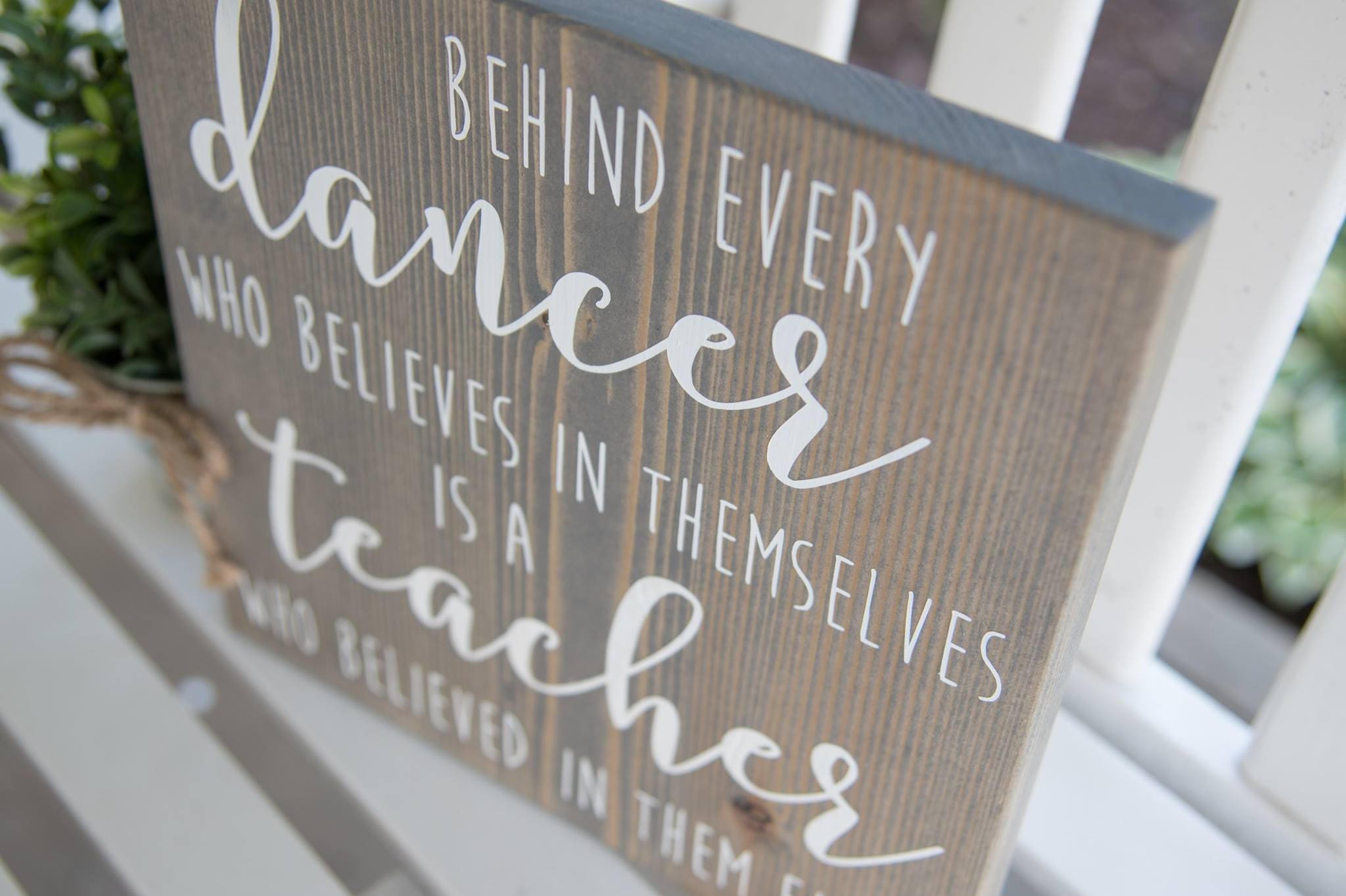 Dance Wood Sign I Dance Teacher Gift I Dance Sign I Dance I Dance ...