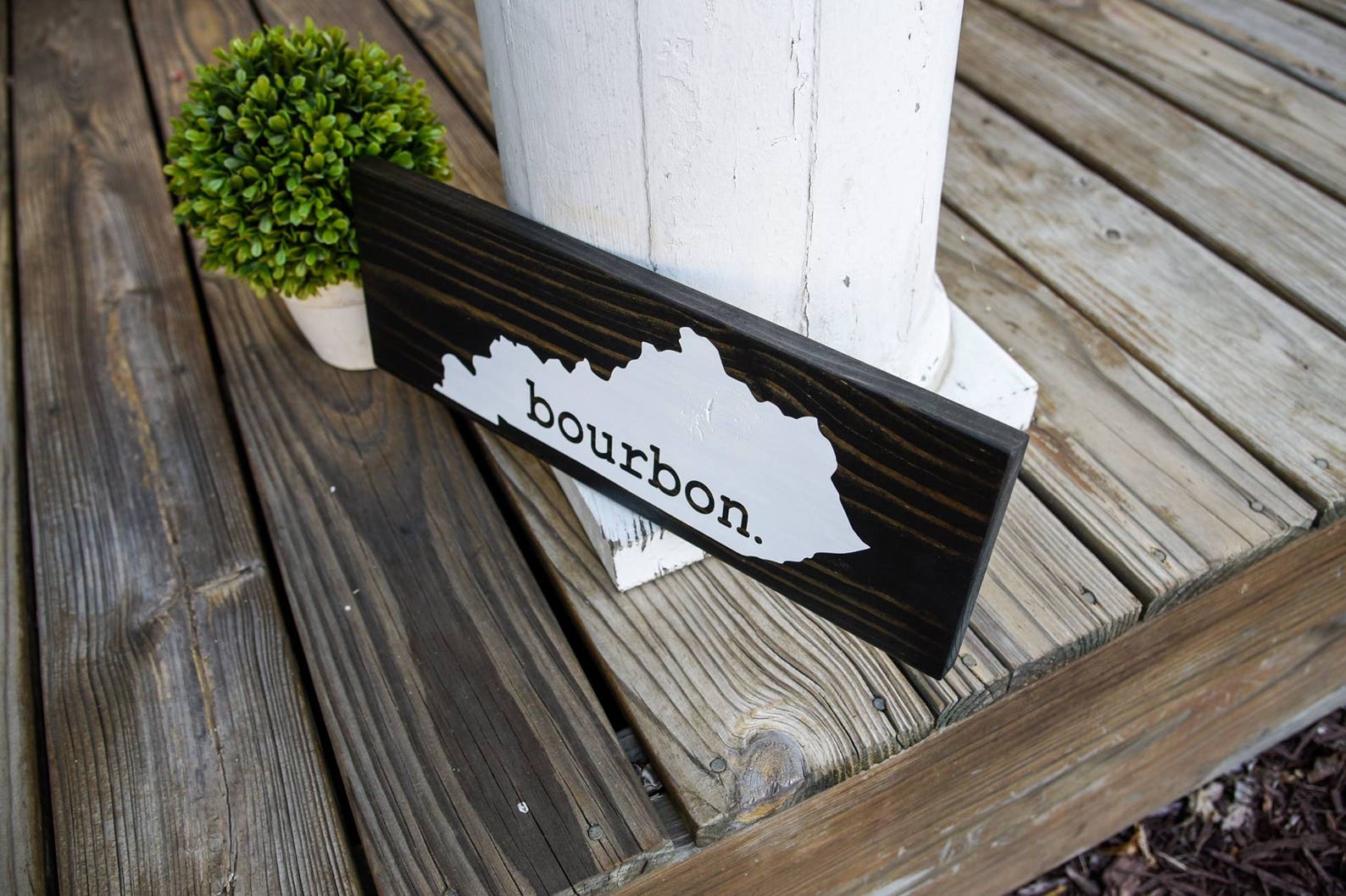 Kentucky Bourbon Wood Sign I Kentucky I Kentucky Sign I | Etsy
