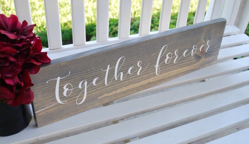 Together Forever Wood Sign I Wedding I Wedding Sign I Wood - Etsy