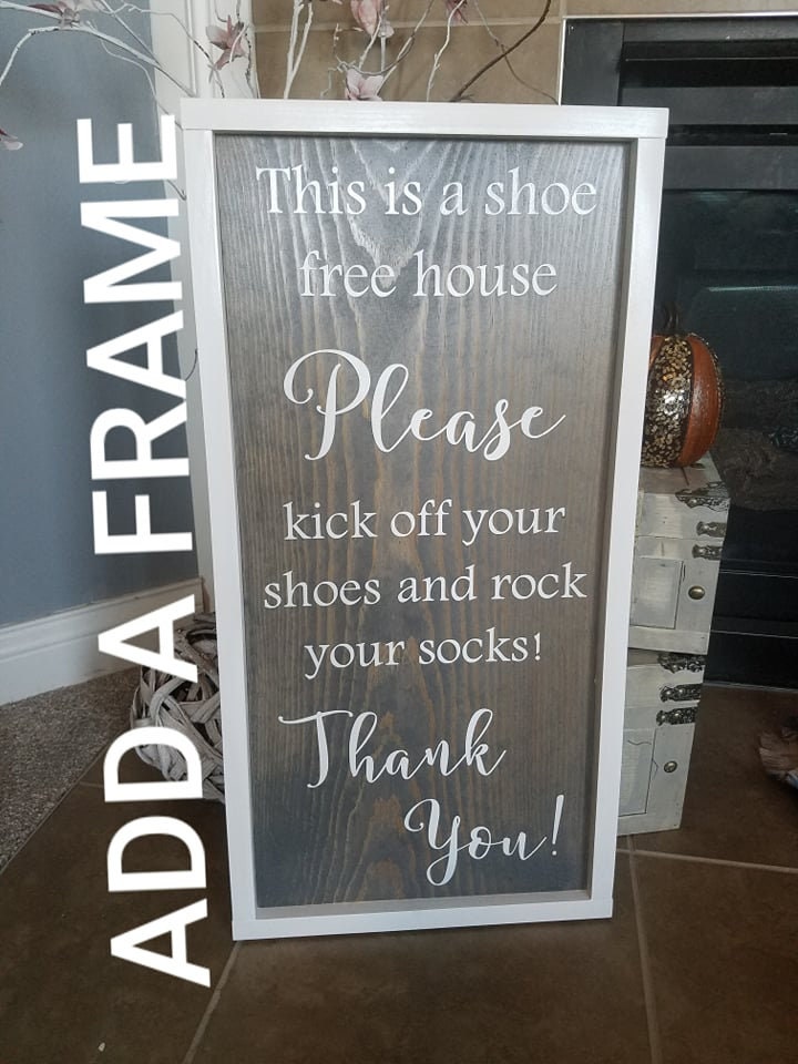 Rock Your Socks Wood Sign I No Shoes Sign I No Shoes I Porch - Etsy