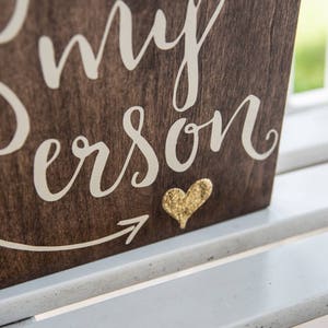 You're My Person Wood Sign I Wedding Decor I Wood Signs I Home and ...