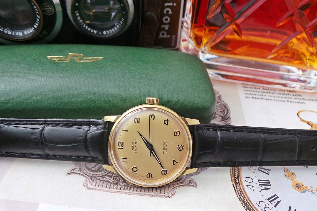 Royce Swiss Made Gents Vintage Watch C1960 - Etsy