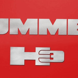 Hummer H3 Combo Garage Sign 9 Feet Long Brushed Silver - Etsy