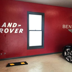 Bentley Logo & Letters Combo Brushed Silver Garage Sign - Etsy