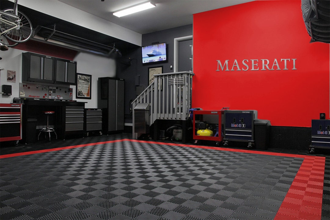 MASERATI Garage Sign 5 Feet Long Brushed Silver - Etsy