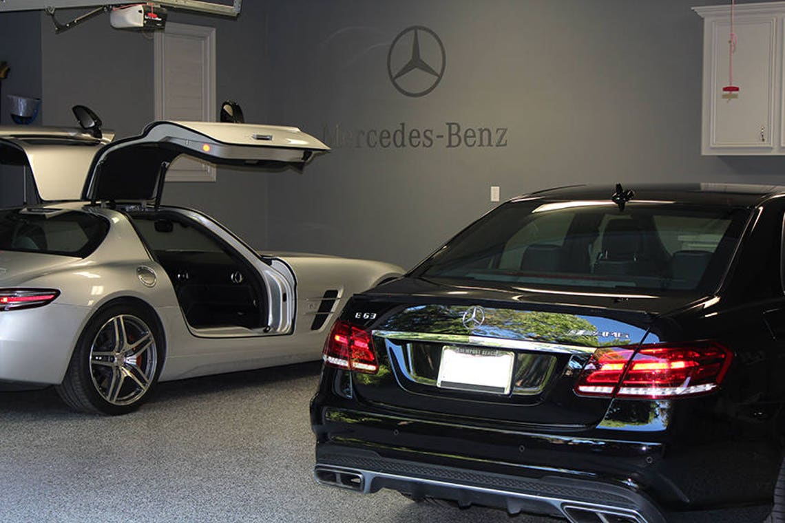 Mercedes Benz Star & AMG Combo Garage Sign 6 Feet Long Brushed - Etsy