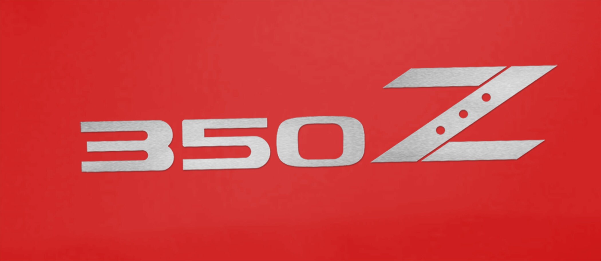 350 Z Logo Garage Sign 5 1/2 Feet Long Brushed Silver - Etsy