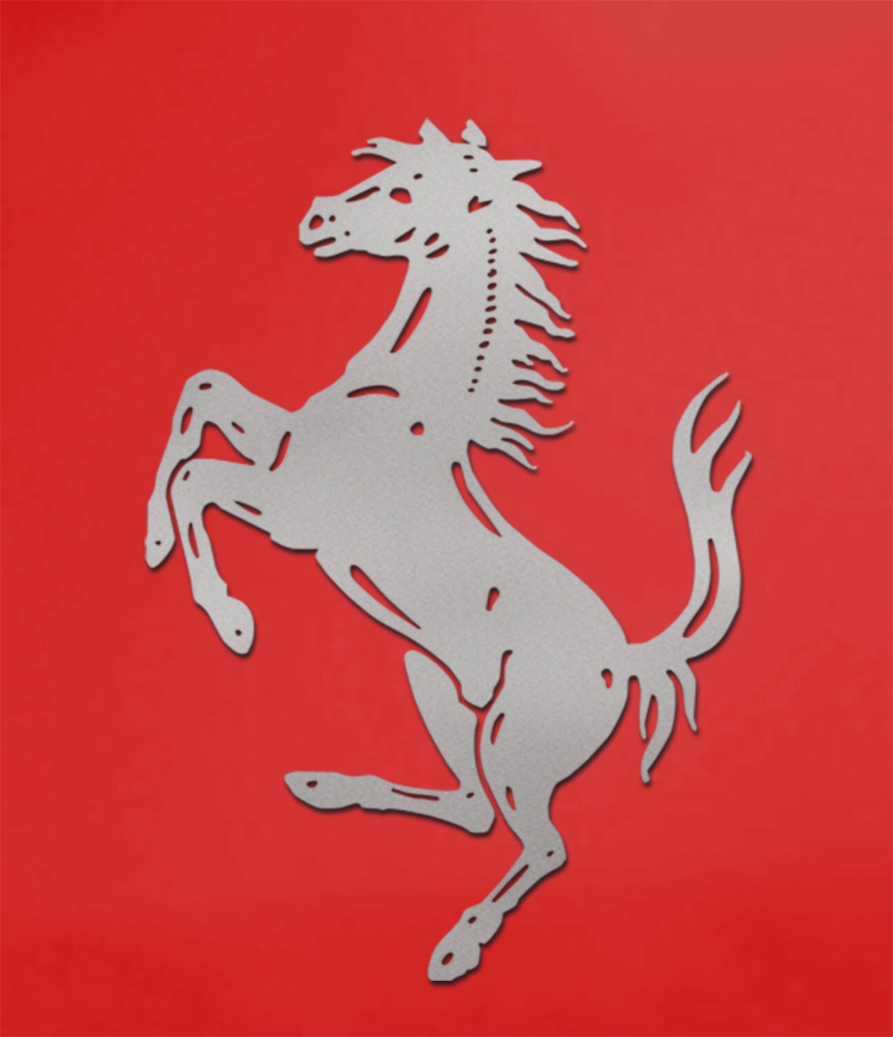 Ferrari Cavallino Rampante 4' Tall prancing - Etsy Australia