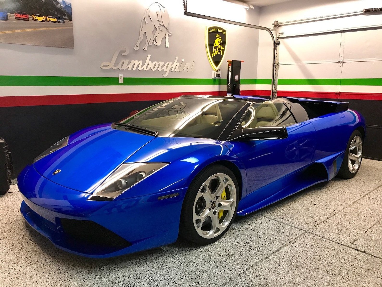 Bull & Letters Combo Garage Sign 5 Feet Long Brushed Silver - Etsy