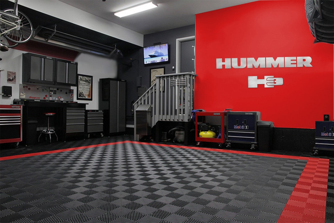 Hummer H3 Combo Garage Sign 9 Feet Long Brushed Silver - Etsy