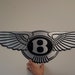 Bentley Logo & Letters Combo Brushed Silver Garage Sign - Etsy