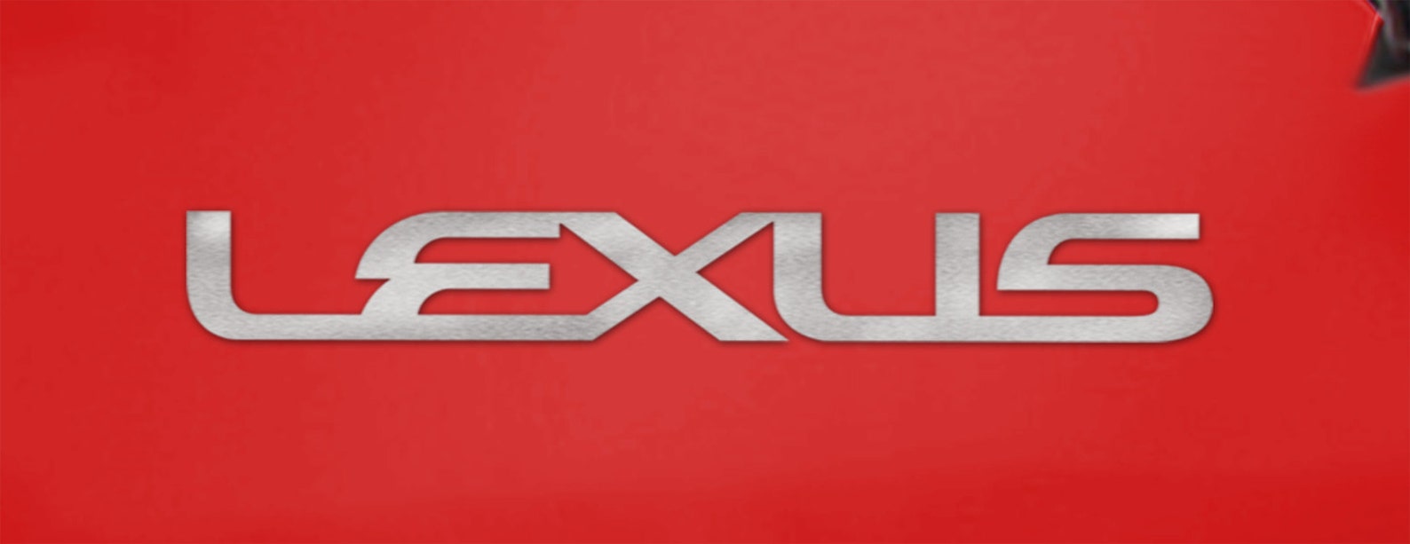 Lexus Letters Sign 5 Feet Wide Brushed Silver - Etsy
