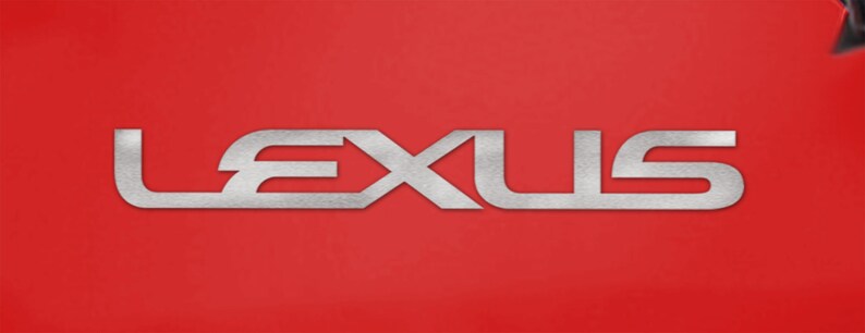 Lexus Letters Sign 5 Feet Wide Brushed Silver - Etsy