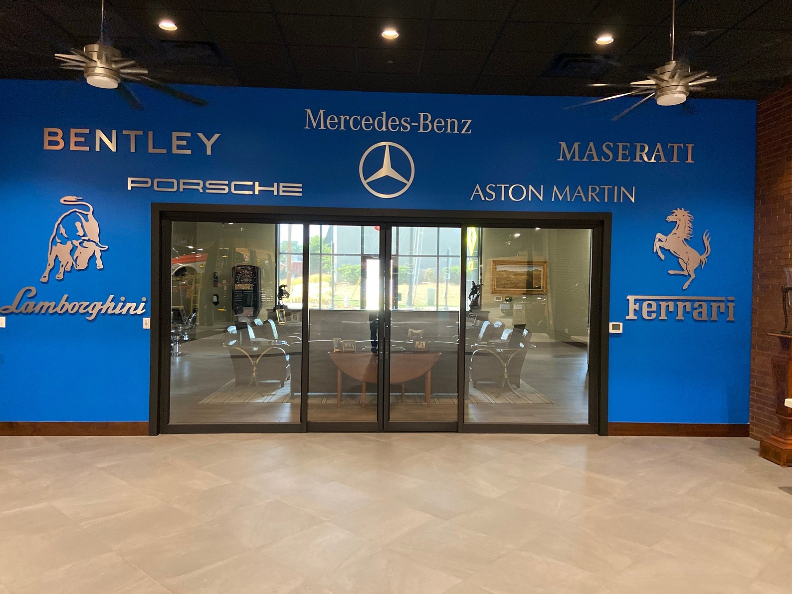 MASERATI Garage Sign 5 Feet Long Brushed Silver - Etsy