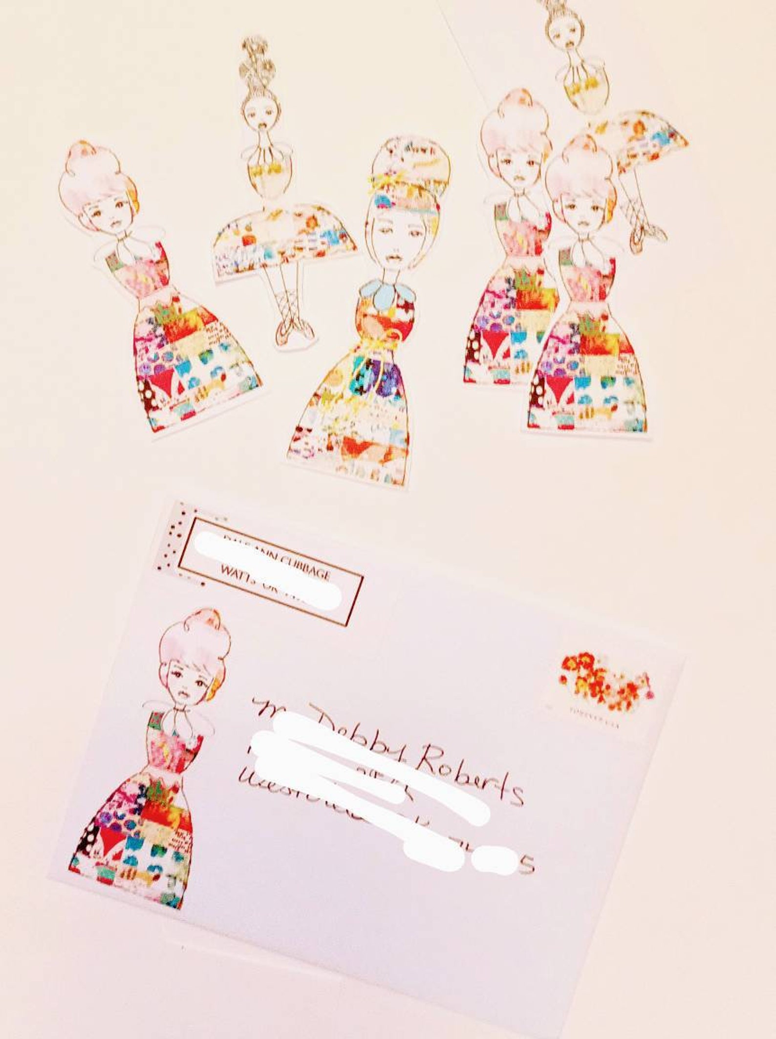 Paper Doll Sticker Set 1 BUNDLE Collage Mixed Media Paper - Etsy