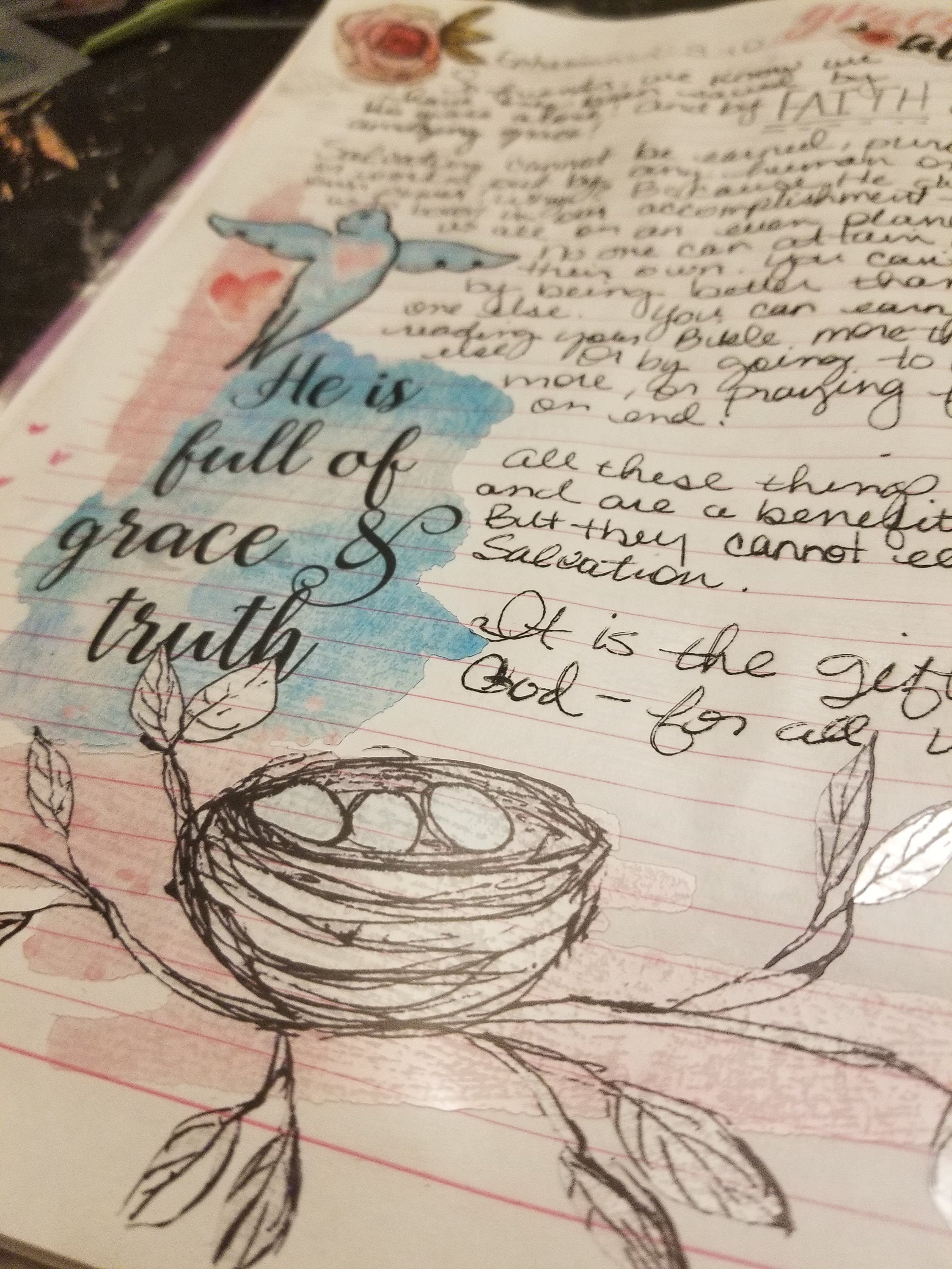 Bible Art Journaling Kit Digital Printable Scripture - Etsy