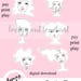 Collage Paper Doll Sticker Set 2 Mixed Media Paper Dolls Stickers ...