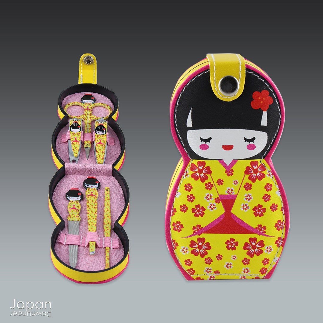 Kimono Girl Nail Kit: Japanese Manicure Set - Etsy