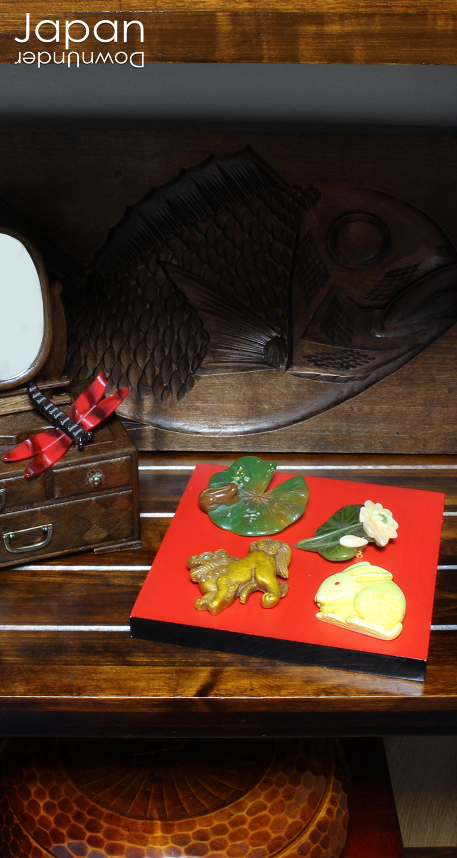 Rabbit Brooch Japanese Brooch Jacket Brooch Resin Obidome - Etsy