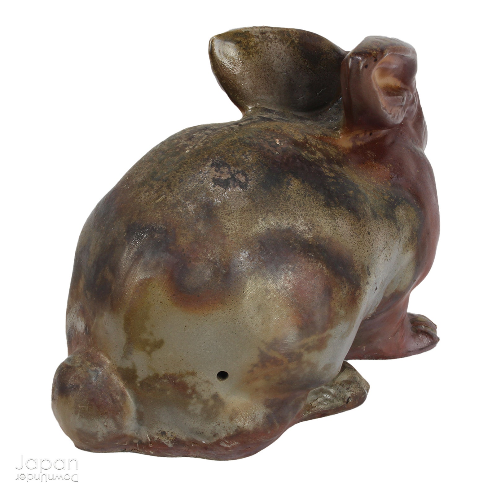 Vintage Japanese Bizen Rabbit Ornament Rabbit Okimono Year - Etsy