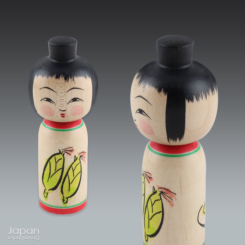 Japanese Kokeshi Traditional Kokeshi Kokeshi Vintage - Etsy