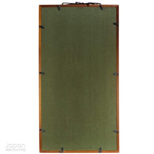 Japanese Vintage Frame for Shikishi Art - Tokonoma Inspired Wall ...