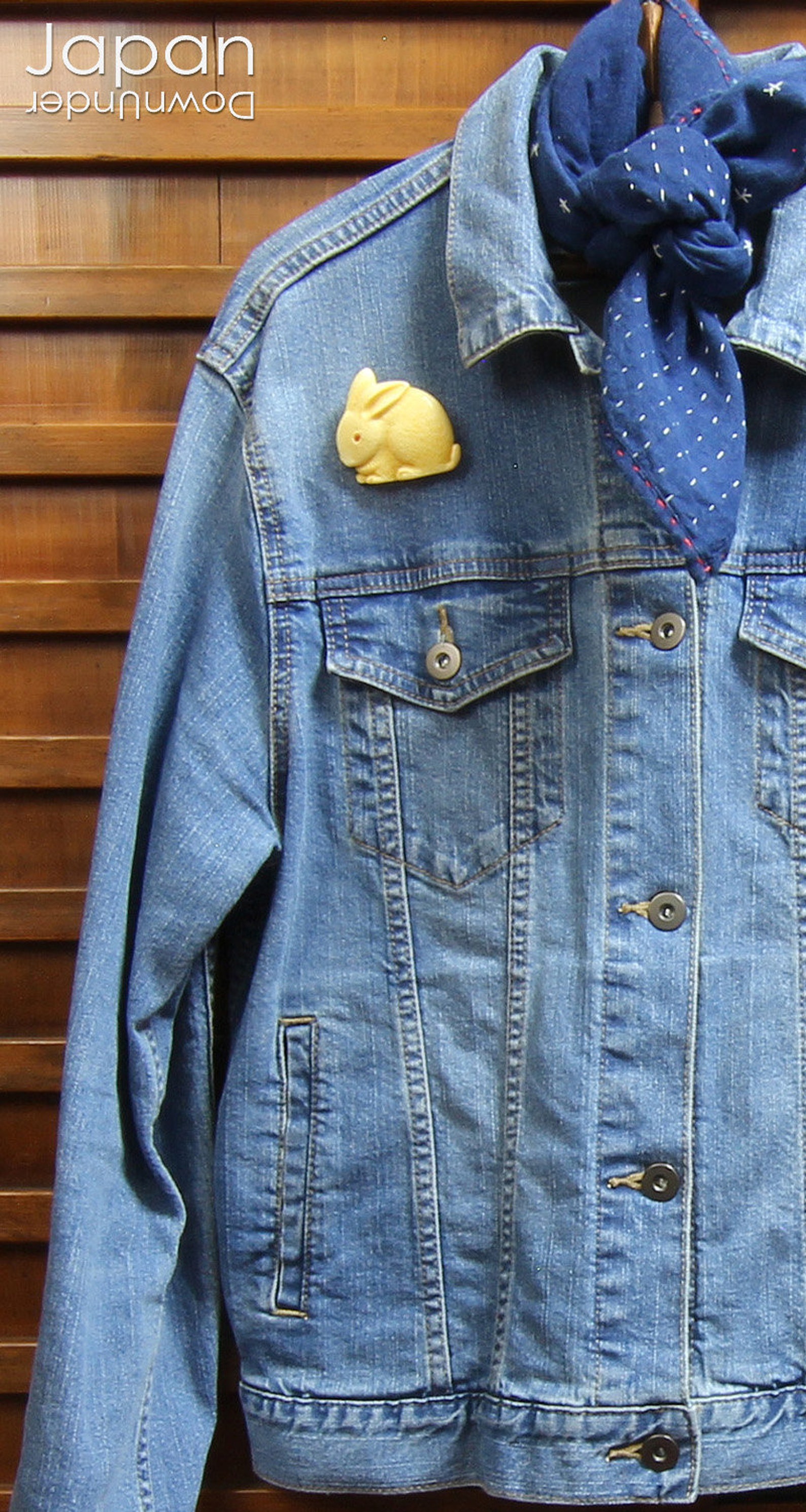 Rabbit Brooch Japanese Brooch Jacket Brooch Resin Obidome | Etsy