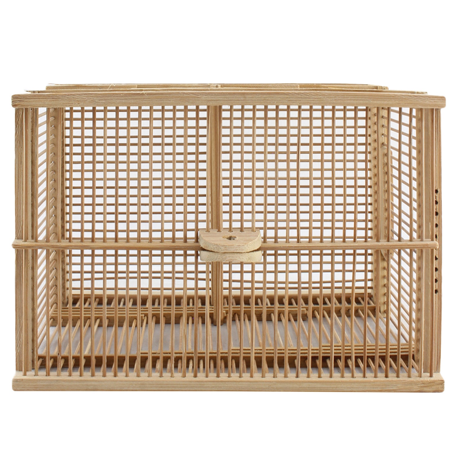 Handmade Large Bamboo Insect Cage With Clay Grasshopper - Etsy