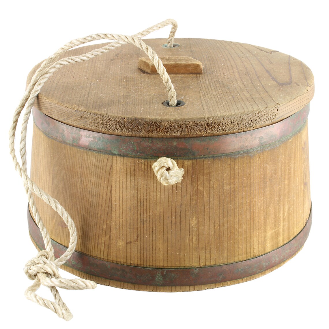 Vintage japanese bucket japanese wood bucket mingei cedar | Etsy