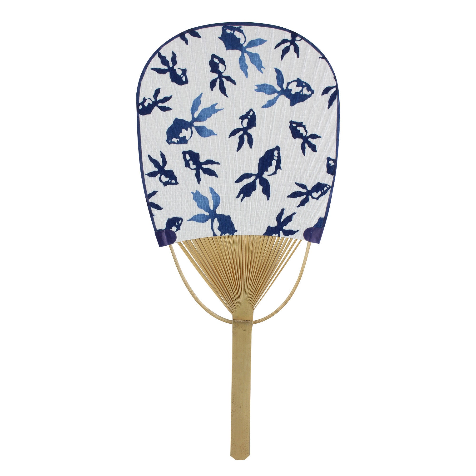 Uchiwa Fan Japanese Hand Fan Tenugui Hand Fan Goldfish - Etsy