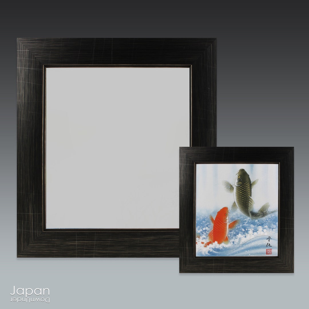 Black Wood Frame for Shikishi - Wall and Table Top Decor - Etsy