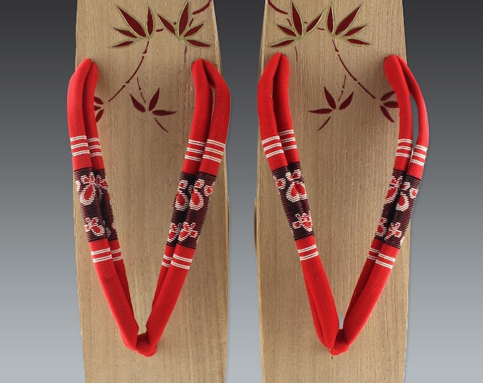 Single-tooth Geta: Japanese Kimono Sandals - Etsy