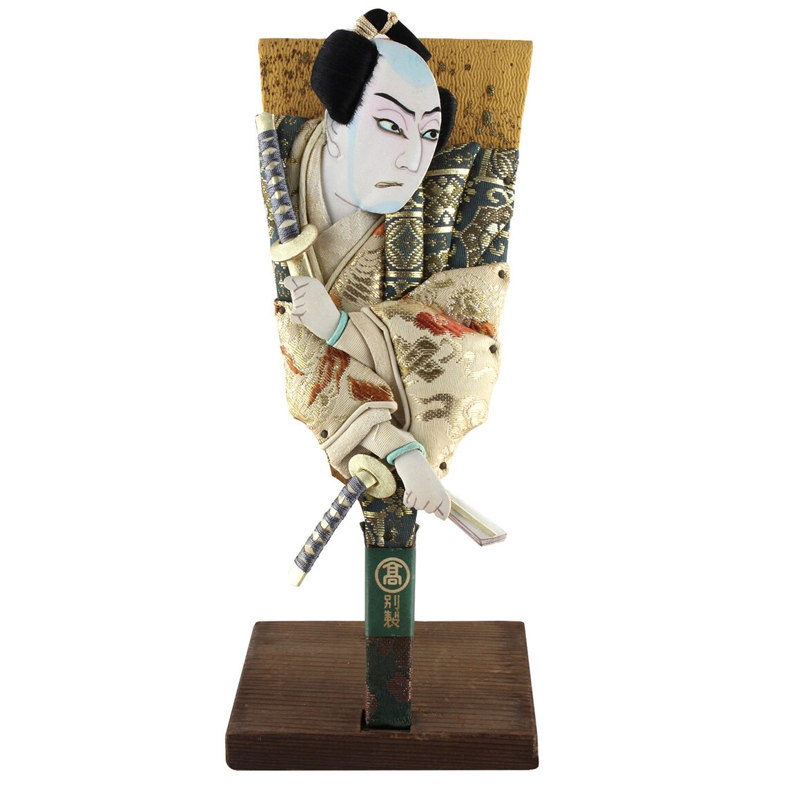 Miniature Kabuki Hagoita Vintage Japanese Kabuki Oshie | Etsy