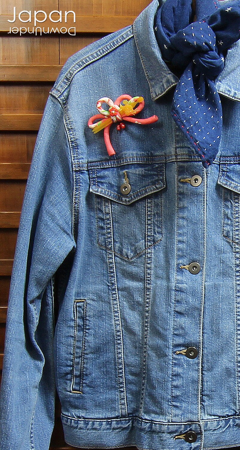 Silk kimono fabric japanese brooch jacket brooch handbag | Etsy