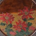 Japanese Wood Plate Japanese Flowers Double Sided Decoration - Etsy