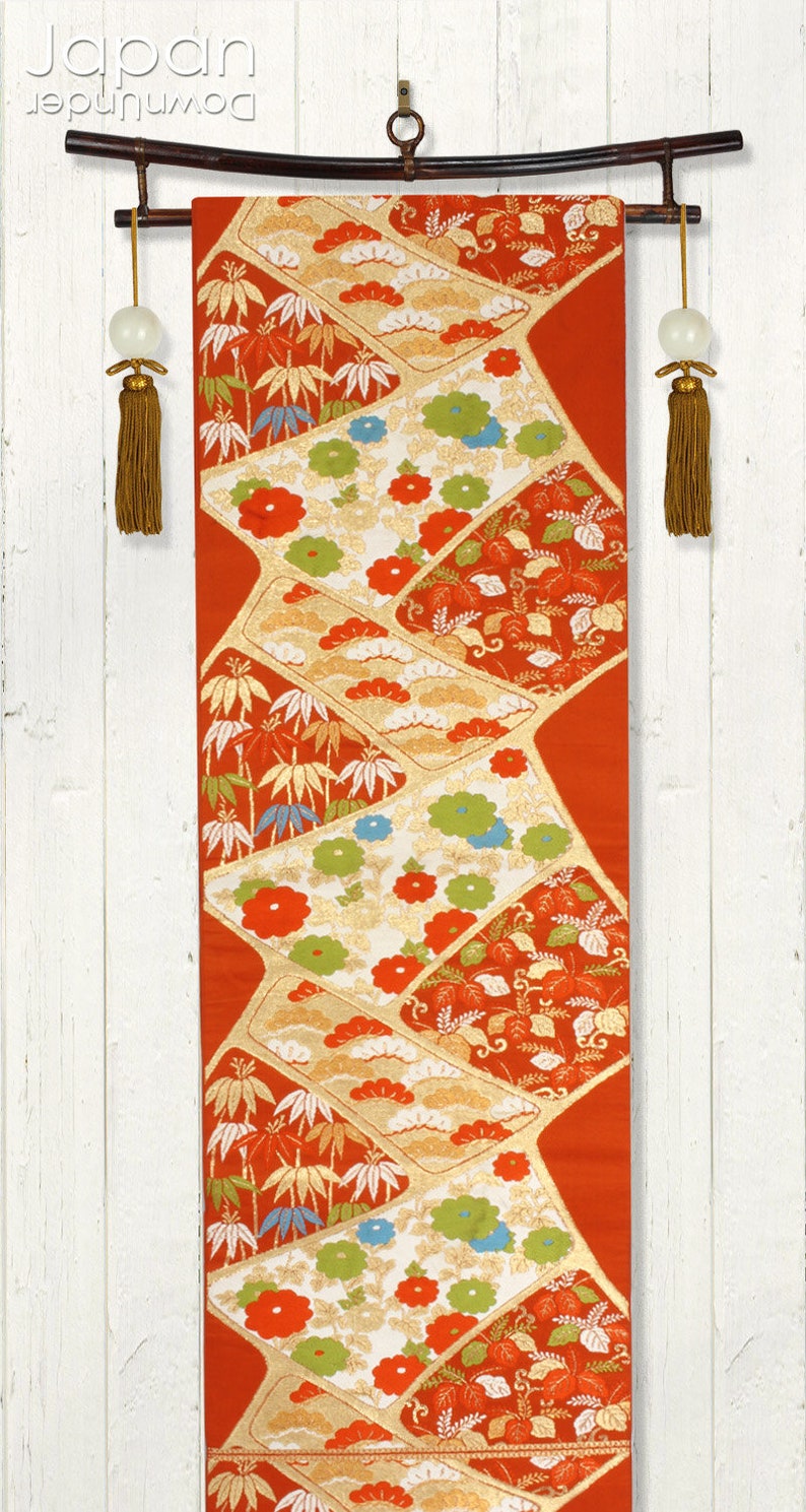 Obi hanger bamboo hanger obi display hanger fabric hanger | Etsy