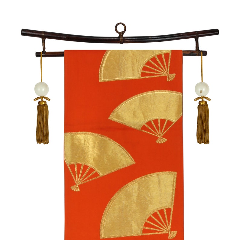 Obi hanger bamboo hanger obi display hanger fabric hanger | Etsy