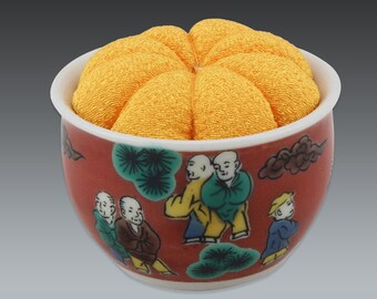Japanese Pin Cushion Chirimen Fabric Pin Cushion Japanese - Etsy