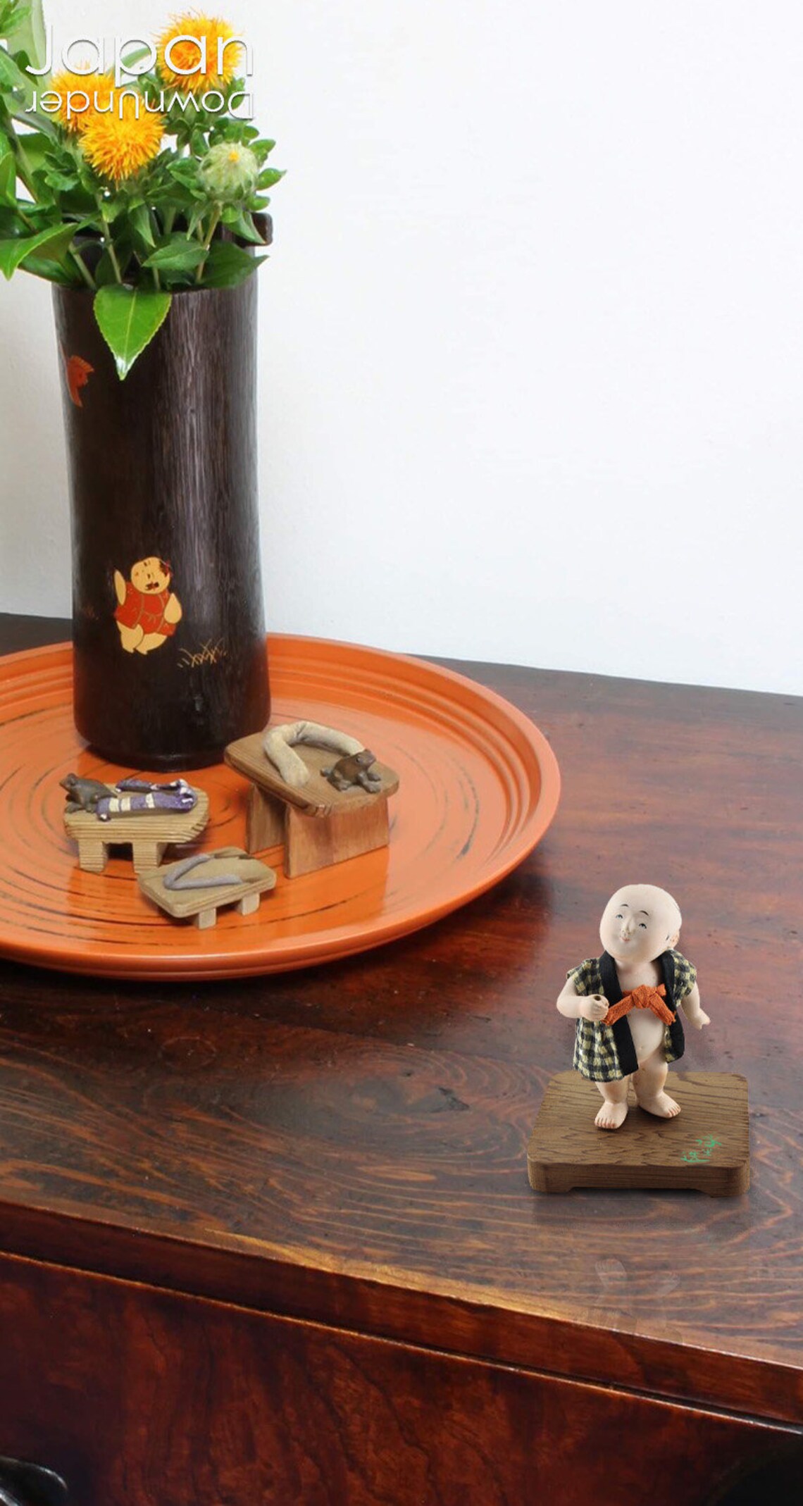 Miniature Clay Doll Japanese Ceramics Japanese Figurine - Etsy