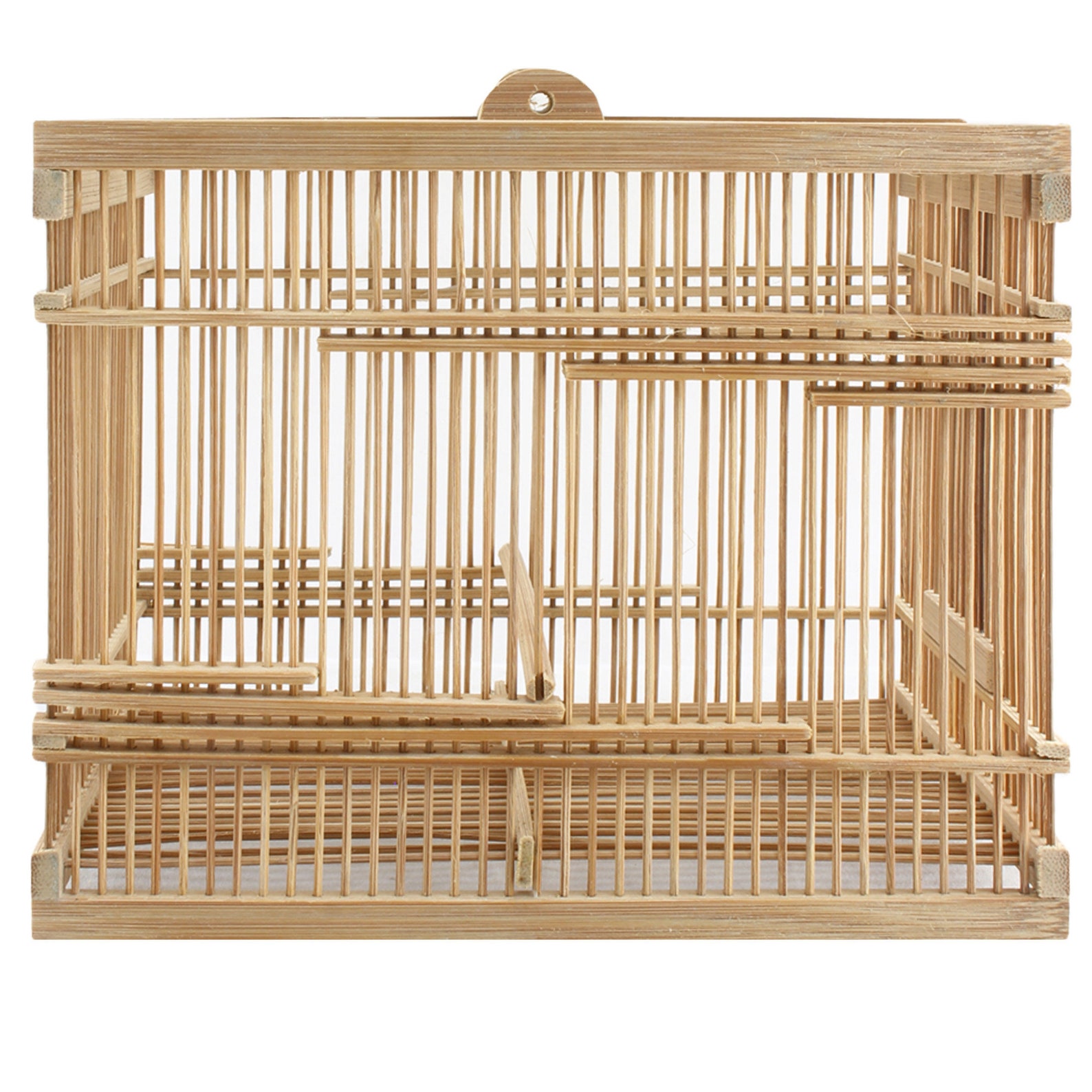 Handmade Large Bamboo Insect Cage With Clay Grasshopper - Etsy