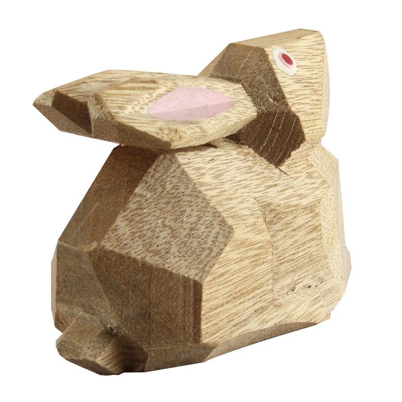 Rabbit Ornament Year of the Rabbit Okimono Japanese Amulet - Etsy