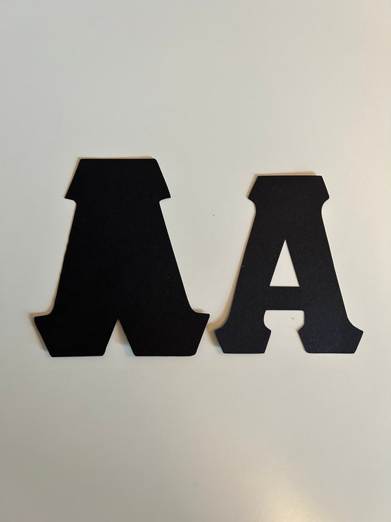 Alpha Greek Letter Stencil