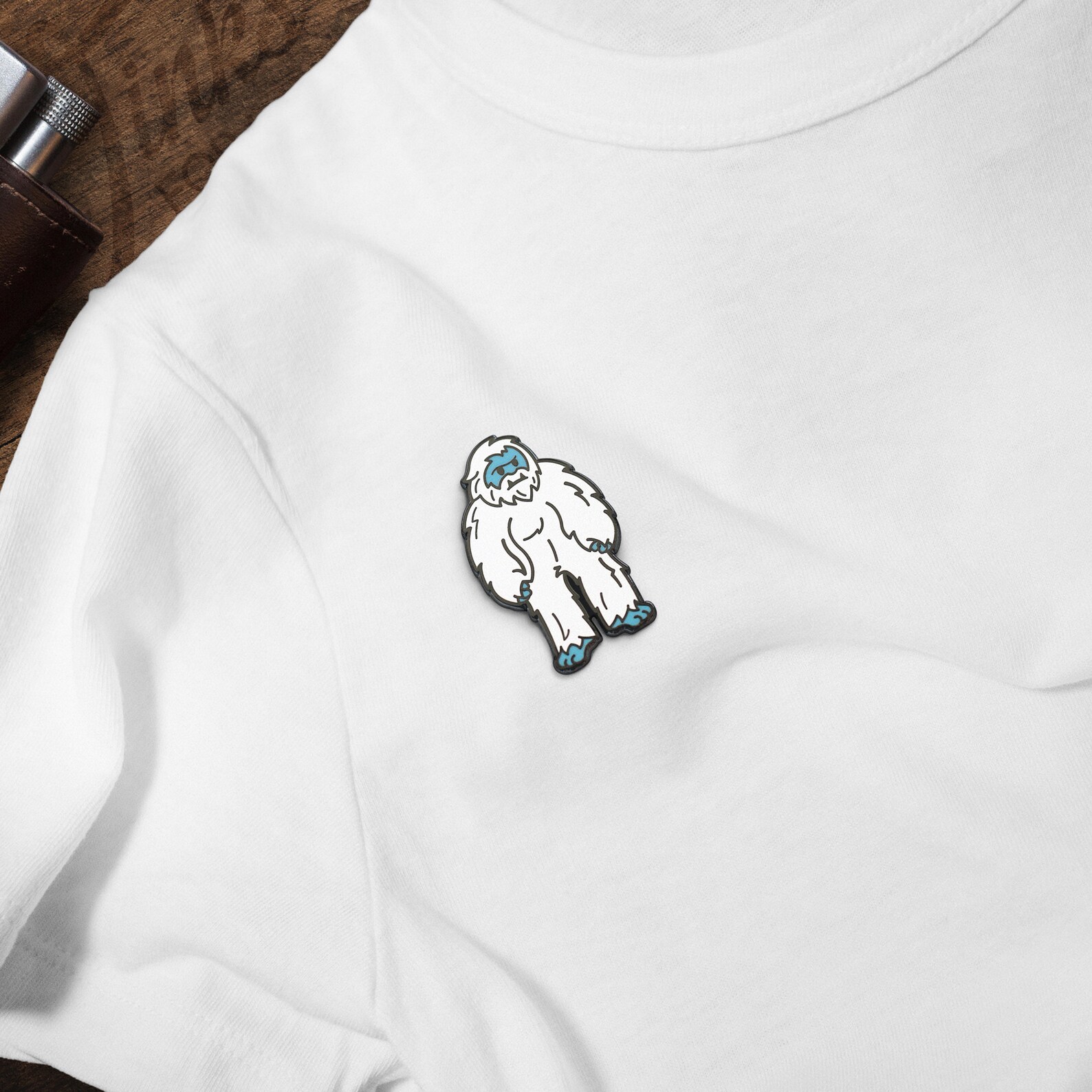 Yeti Grumpy Abominable Snowman Hard Enamel Lapel Pin | Etsy
