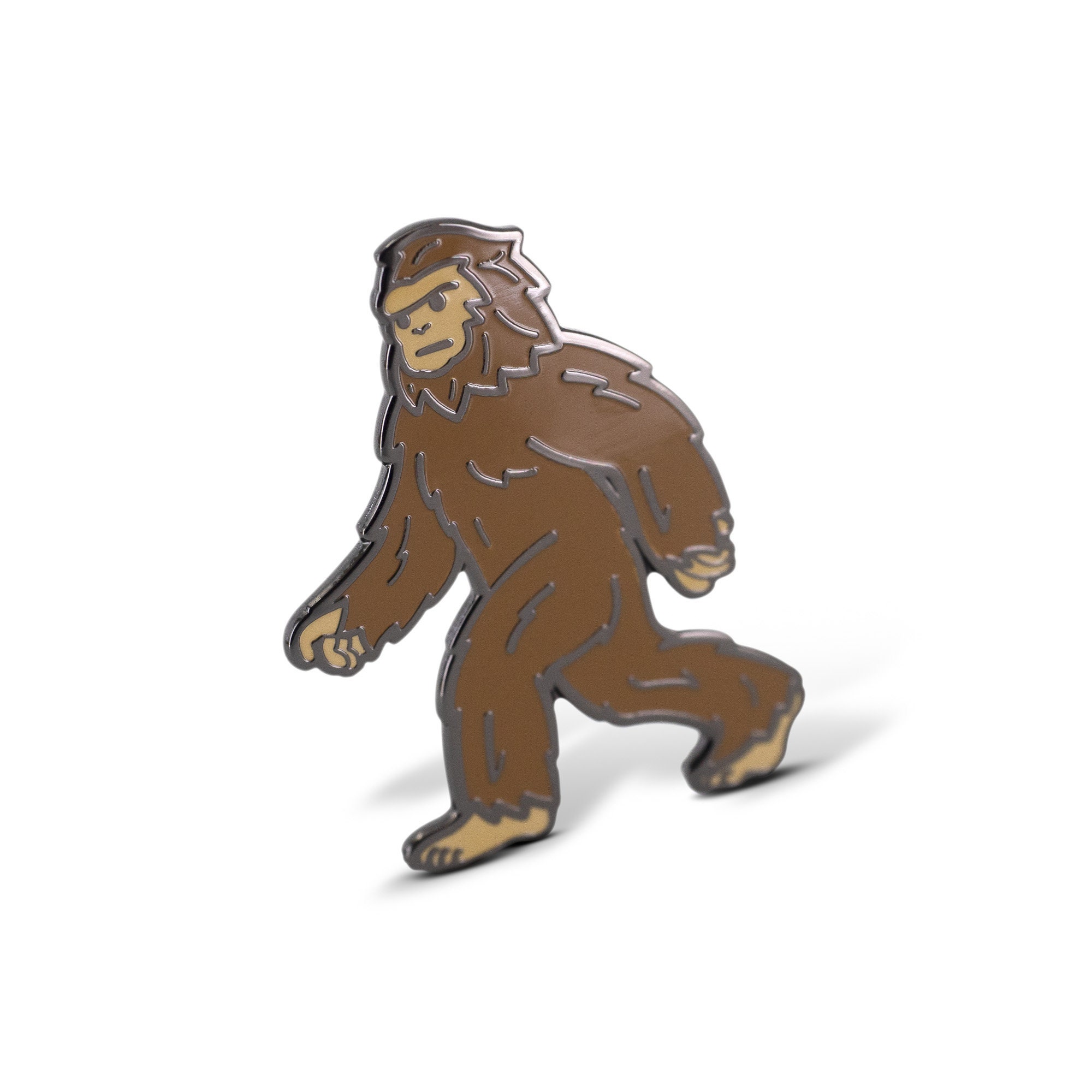 Bigfoot Sasquatch Hard Enamel Lapel Pin | Etsy