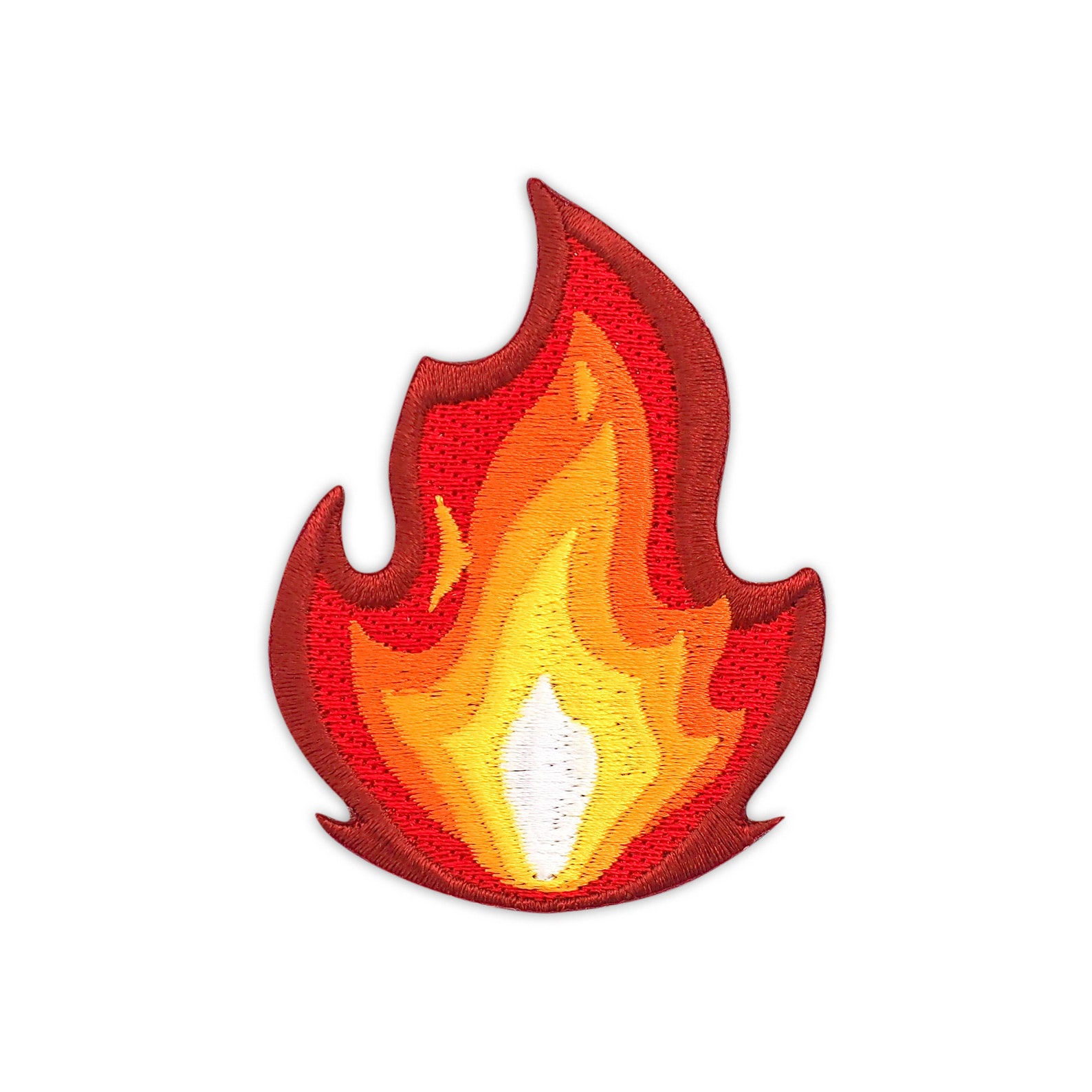 It's Fire Embroidered Iron-on Patch - Etsy