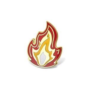 It's Fire Hard Enamel Lapel Pin - Etsy